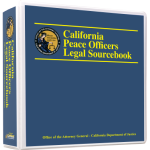 CopWare - California Peace Officers Legal Sourcebook