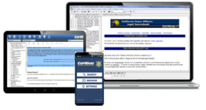 CopWare - California Peace Officers Legal Sourcebook