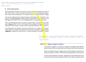 CopWare - California Peace Officers Legal Sourcebook